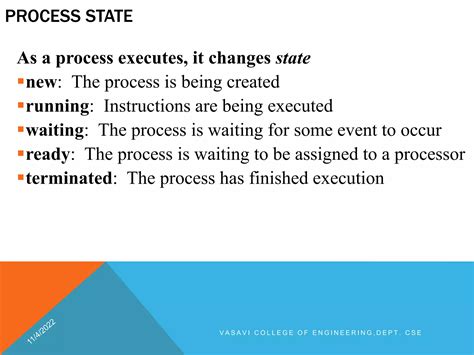 VCE Process UNIT Pptx Operating Systems Computer Software And Applications