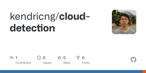 GitHub Kendricng Cloud Detection