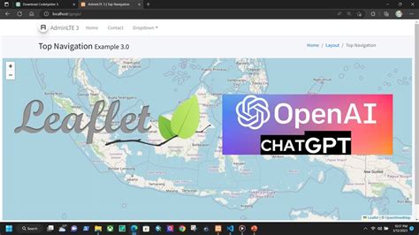 1 Konfigurasi CodeIgniter Pemasangan Template Dan Menampilkan Peta Dengan ChatGPT YouTube