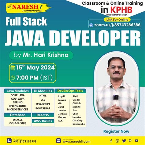 Free Demo Of Java For Kphb Branch Software Courses In Hyderabad