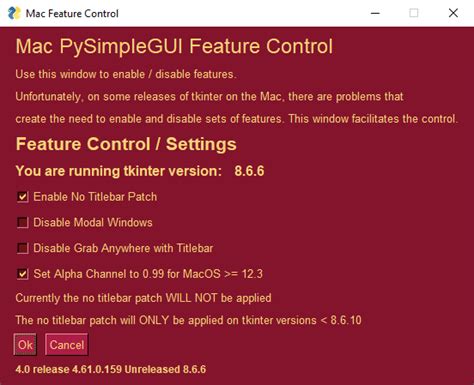 Bug Mac Ventura Input Inactive · Issue 6270 · Pysimplegui