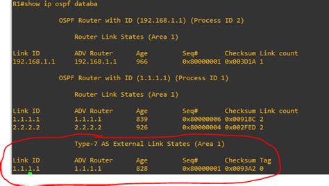 Solved Redistribution In Nssa Area Against To Redistribution Rule Cisco Community