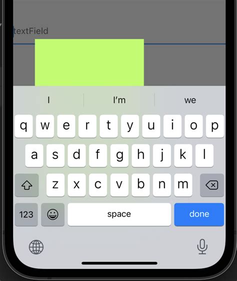 Flutter There Is Not Any Way To Showing Widget On Keyboard · Issue