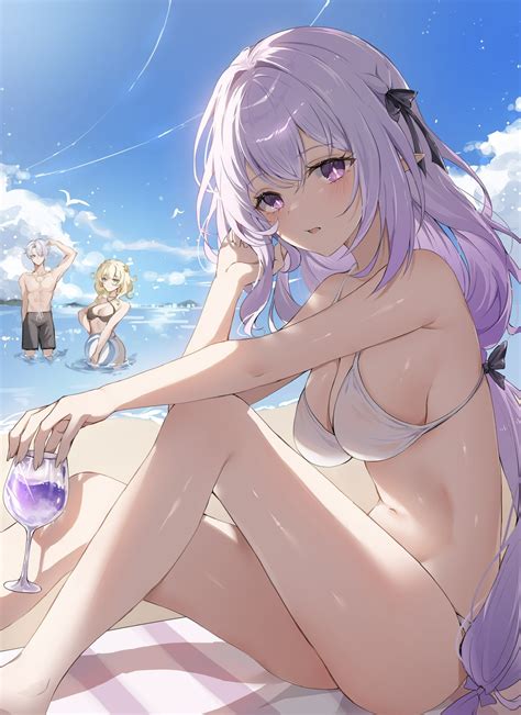 Phainon Aglaea And Castorice Honkai And More Drawn By Ien To Yen Danbooru