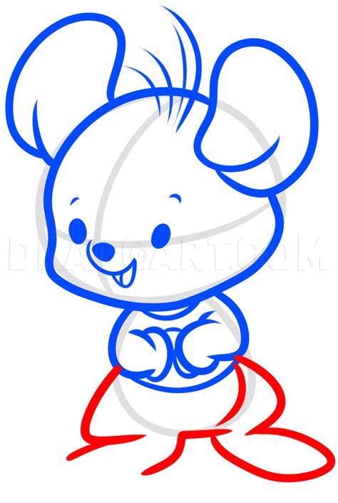 How To Draw Chibi Roo Step By Step Drawing Guide By Dawn Dragoart Winnie The Pooh