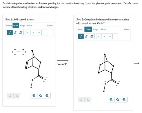 Solved Provide a stepwise mechanism with arrow pushing for | Chegg.com