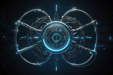 Premium Photo Quantum Encryption Key Exchange