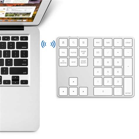 Generic Black BT Wireless Mini Numeric Keypad Keys Numpad Digital Keyboard Accounting For