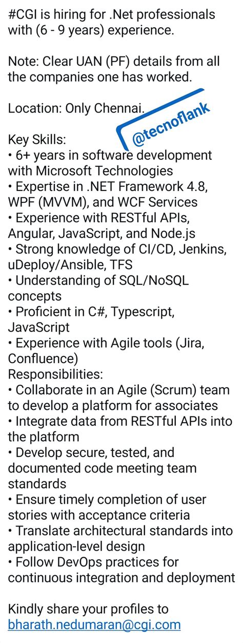 It Jobs Referral On Linkedin Hiring Itjob Job Softwarejob
