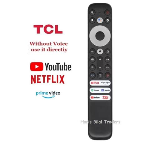 Tcl Smart Android Led Tv Remote Without Voice Cammands With Netflex