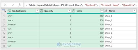 How To Create Table From Multiple Sheets In Excel Easy Ways