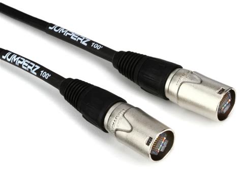 Jumperz Blue Line Cat5e Shielded Ethercon Cable 100 Foot Sweetwater