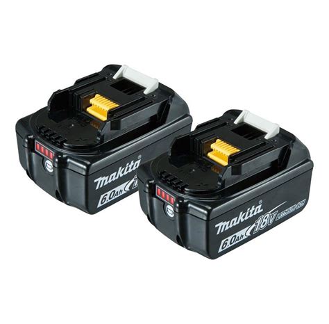 Makita 18V Batteri Bl1860B 6.0Ah LI-ION 2Stk | Günstig
