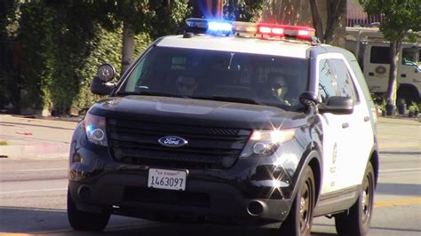 Lapd Responding Code 3 Youtube