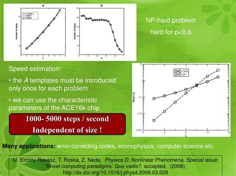 PPT Applications Of Cellular Neural Nonlinear Networks In Physics PowerPoint Presentation ID