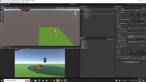 Second Day Using Unity Ben Riffe Medium