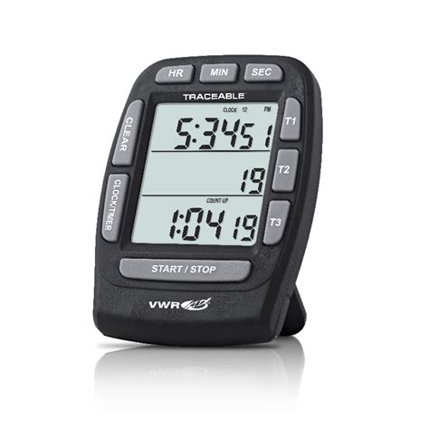 Vwr® Traceable® Triple Display Timer Digital Timers Vwr® Traceable® Triple Display Timer Digital Timers