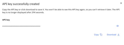 Creating An Ibm Cloud Api Key For Watsonxai Dev Community