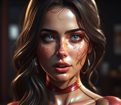 Realistic Girl Illustration By Darts9 On Deviantart