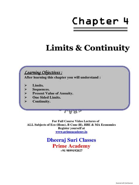 chapter 4 limits and continuity pdf