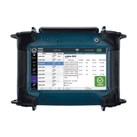 Ethernet Qualifier Active Lan Tester And Verifier Softing It Networks