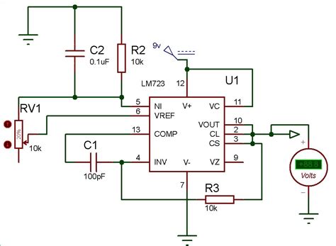 lm723 regulator pinout datasheet examples applications working