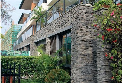 Artificial Culture Stone Cultured Stone For Wall Cladding Ledge Slate