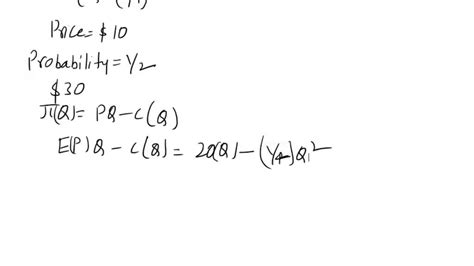 solved calculate the profit maximizing level of output for a perfectly