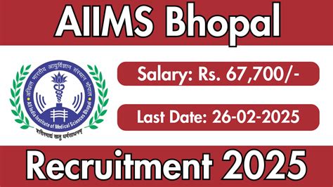 Aiims Bhopal Senior Resident Recruitment 2025 Apply Online For 142 Posts