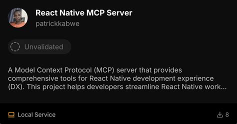React Native Mcp 服务器 Mcp Servers · Lobehub