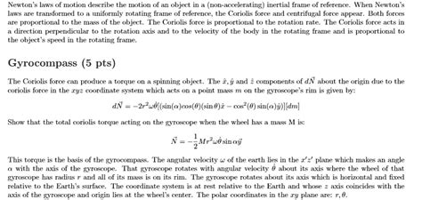 solved newton s laws of motion describe the motion of an object in a
