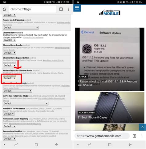 How To Move Chrome S Address Bar To The Bottom Of Your Android Screen