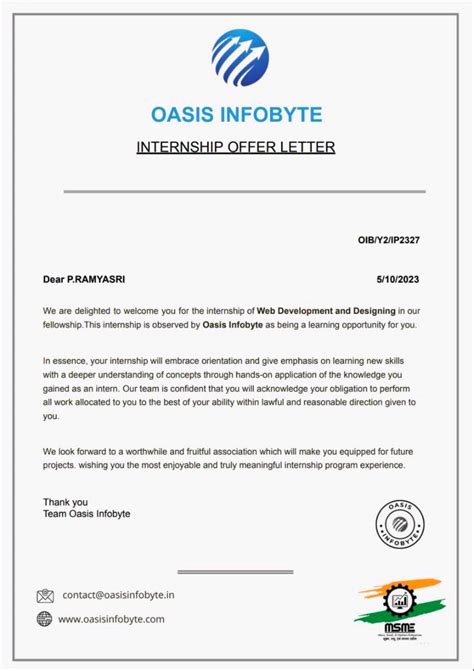 p ramyasri on linkedin oasisinfobyte