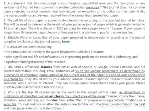 Computer Aided Civil And Infrastructure Engineering投稿经验 Csdn博客