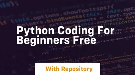 Python Coding For Beginners Free Youtube