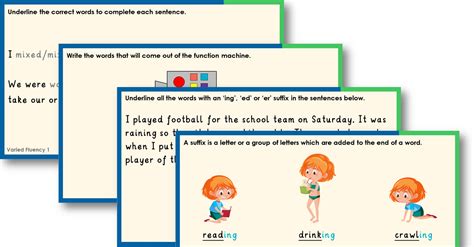 Free Year 1 Recognising And Using ‘ Ing ‘ Ed And ‘ Er Teaching Powerpoint Classroom