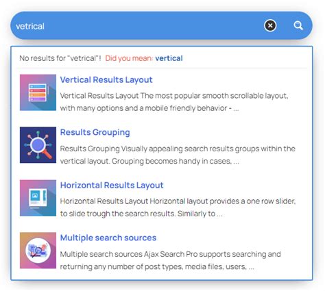 Predictive Search Autocorrect Ajax Search Pro For Wordpress 426