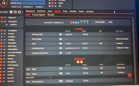 Brand New To Pathfinder How Is This Bard Build Rpathfinder