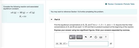 Answered I Review I Constants I Periodic Table Consider The Following