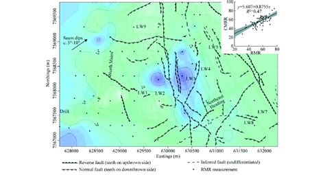 Residual Contour Plot Of Rmr Value Subtracted From Cmrr Value And