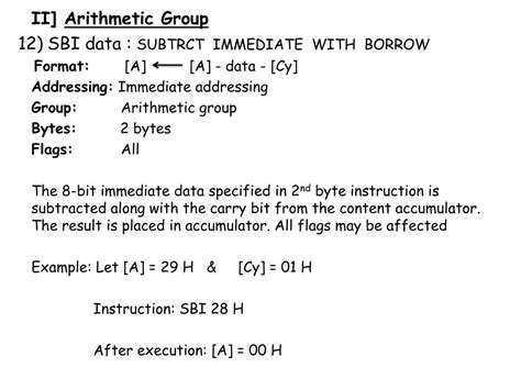 Ppt Instruction Set Of Microprocessor 8085 Powerpoint Presentation