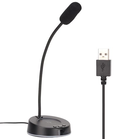 Desktop Microphone Noise Reduction 360 Degree Metal Hose Anti