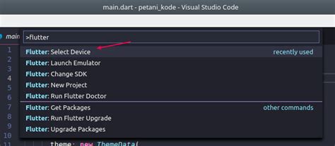 Tutorial Flutter #2: Cara Menggunakan Visual Studio Code untuk Coding Android dengan Flutter
