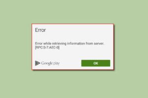 Fix Error Retrieving Information From Server Rpc Techcult