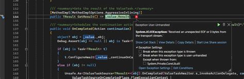 kept getting throw exception from umbraco 13 project template
