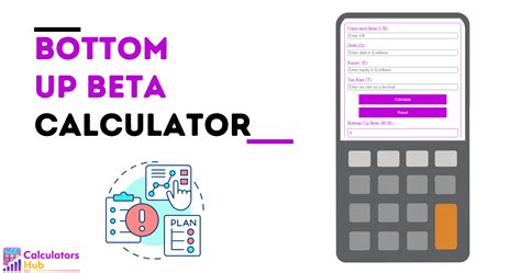 Bottom Up Beta Calculator
