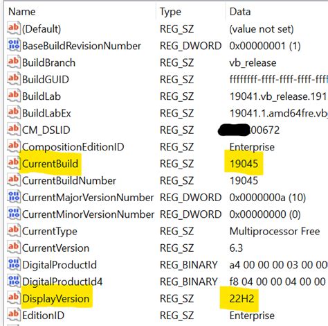 Windows Build Display Number In Sccm Db Rsccm