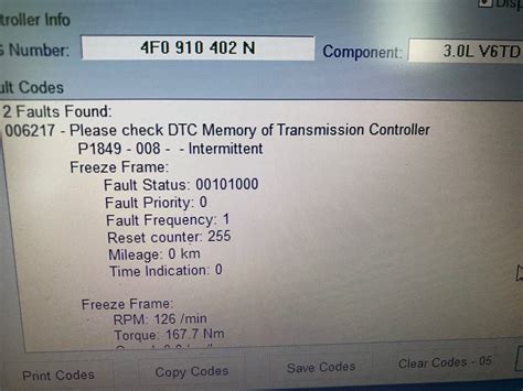 Две грешки за Dtc Memory тип 4f Audi Club Bulgaria Ауди Клуб България