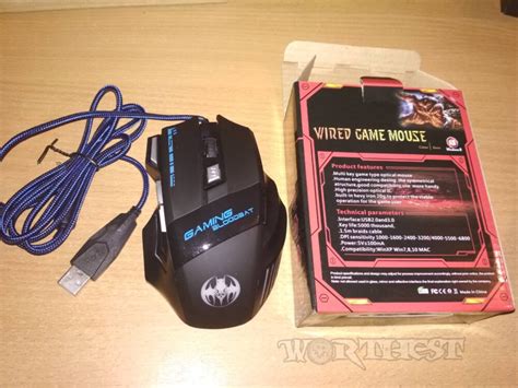 ТОП! Игровая мышь Bloodbat 6800dpi мышка компютерная IMICE estone x7 ...