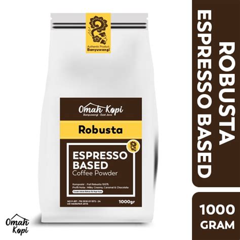 Kopi Robusta Espresso Based 1kg Omah Kopi